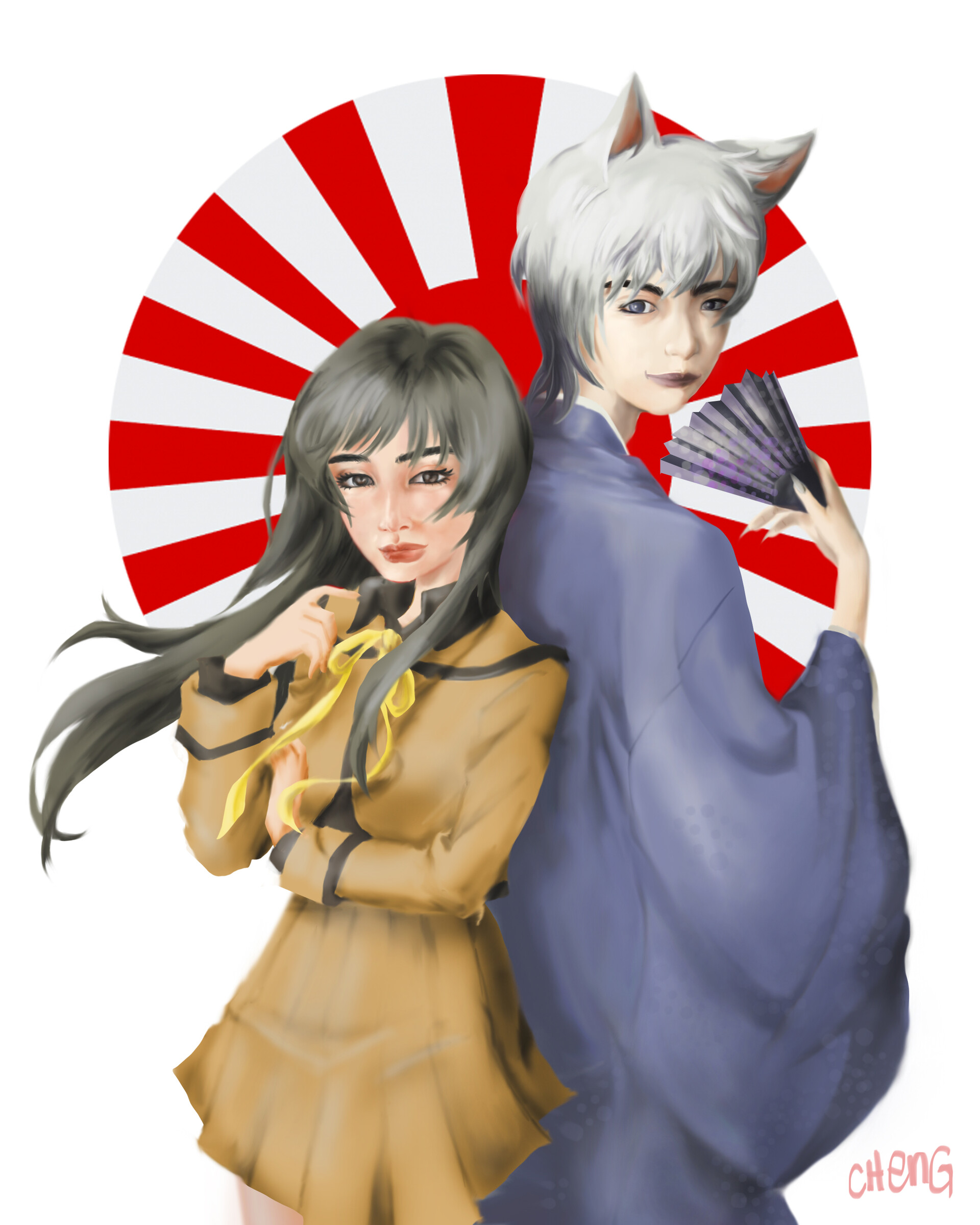 Tomoe And Nanami Family