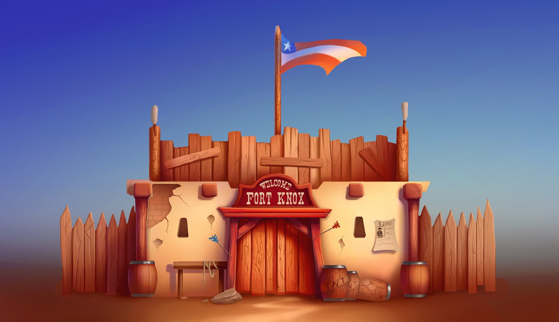 ArtStation - FORT KNOX