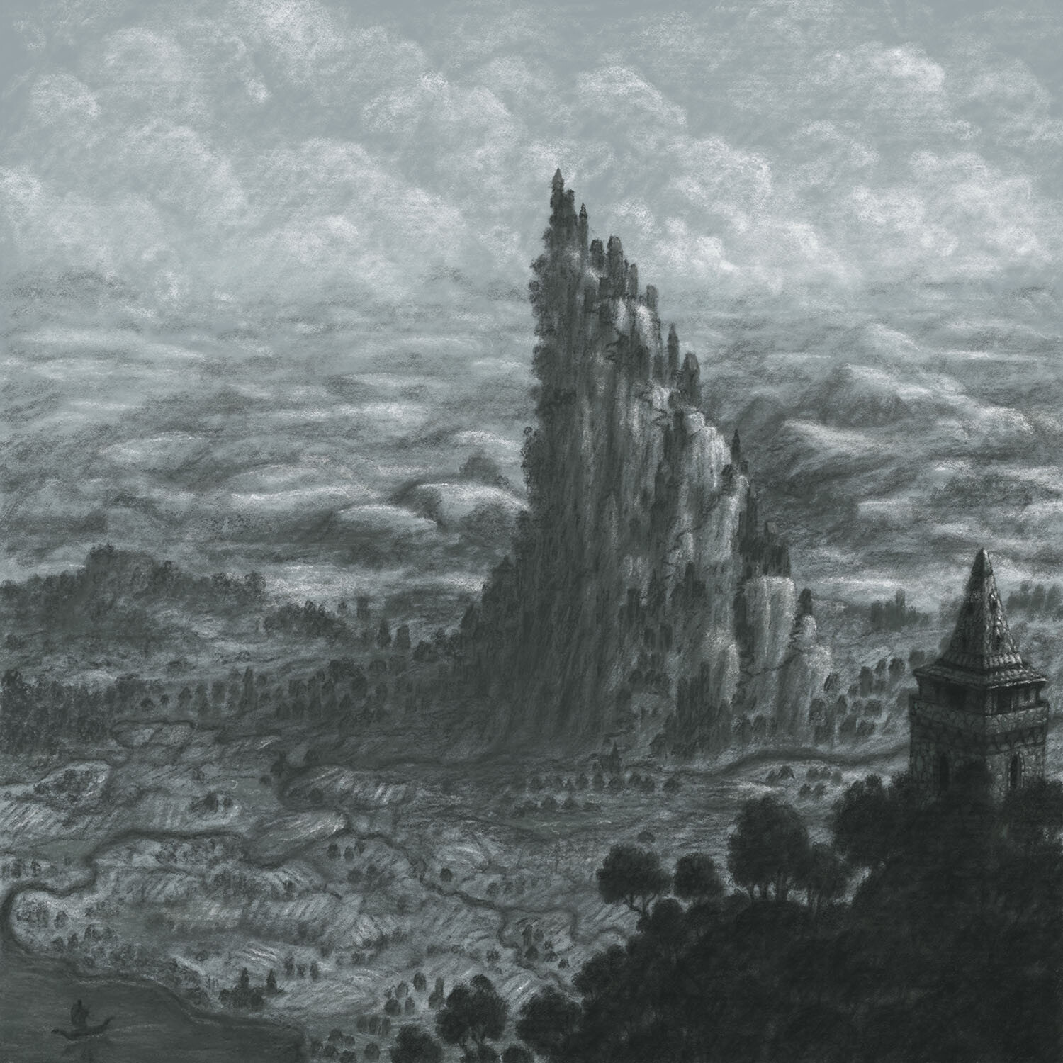 ArtStation - Sword Mountain Citadel