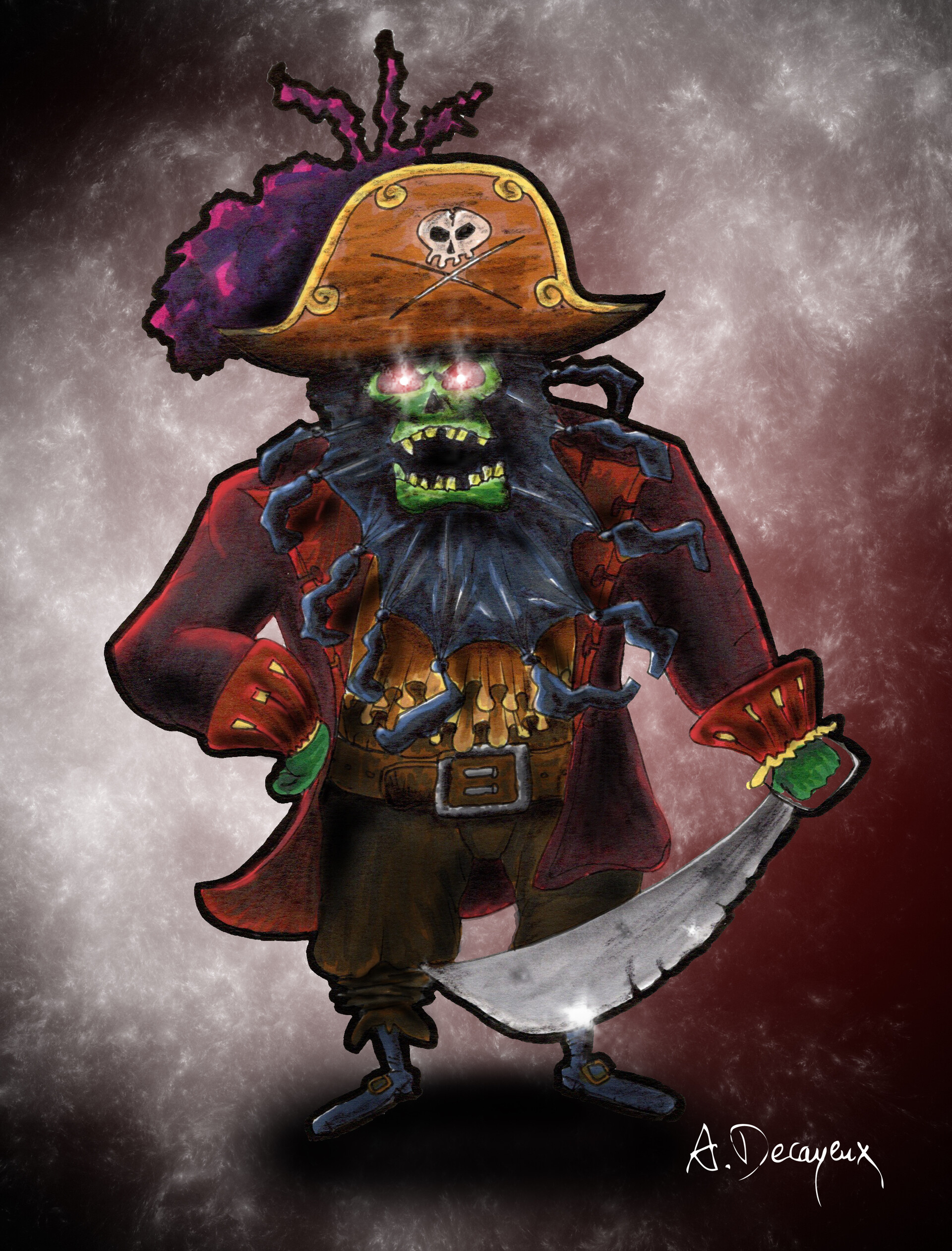 ArtStation - LeChuck - Monkey Island - Fan Art