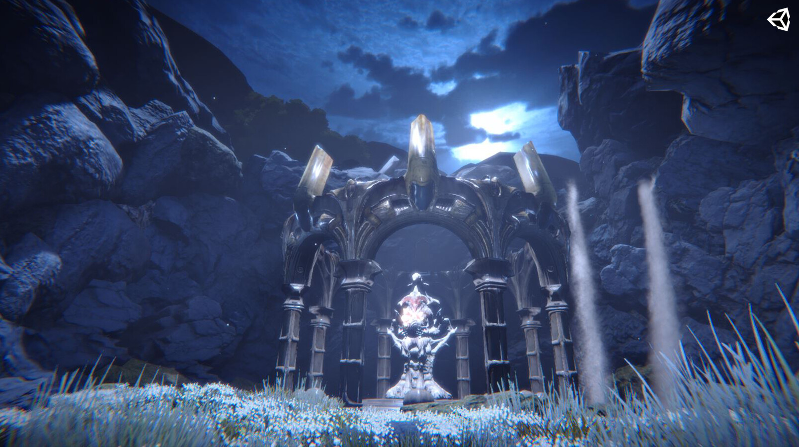 chan Lee - Cave scene (Create a scene using free asset)