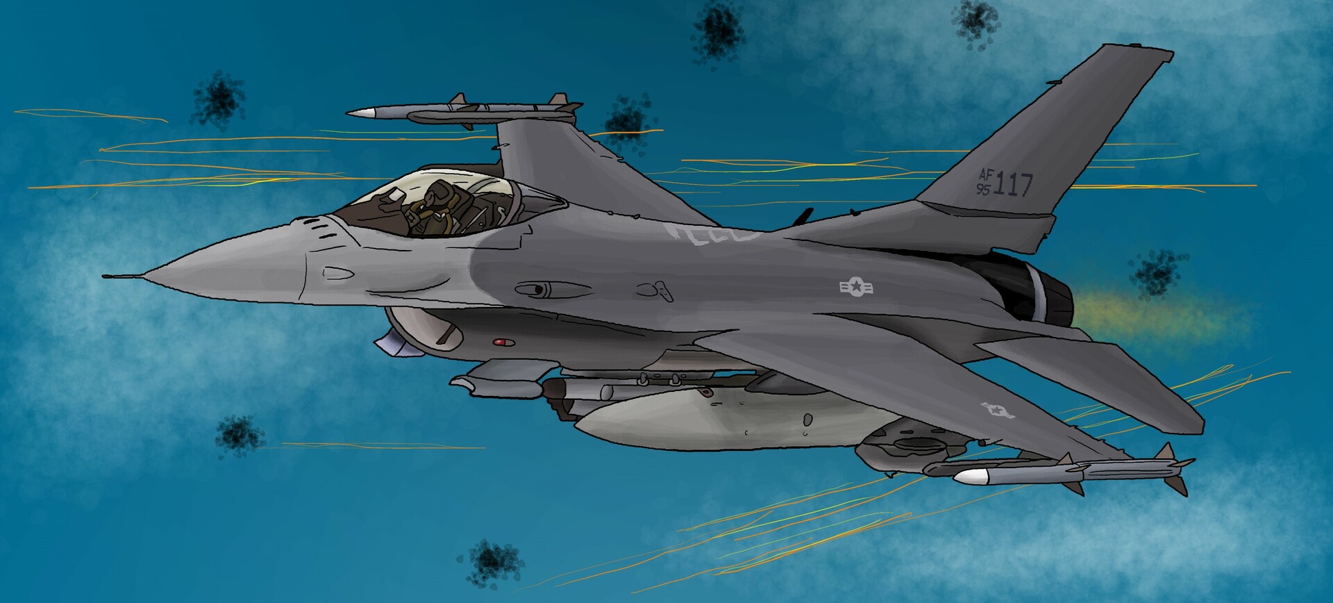 ArtStation - F-16