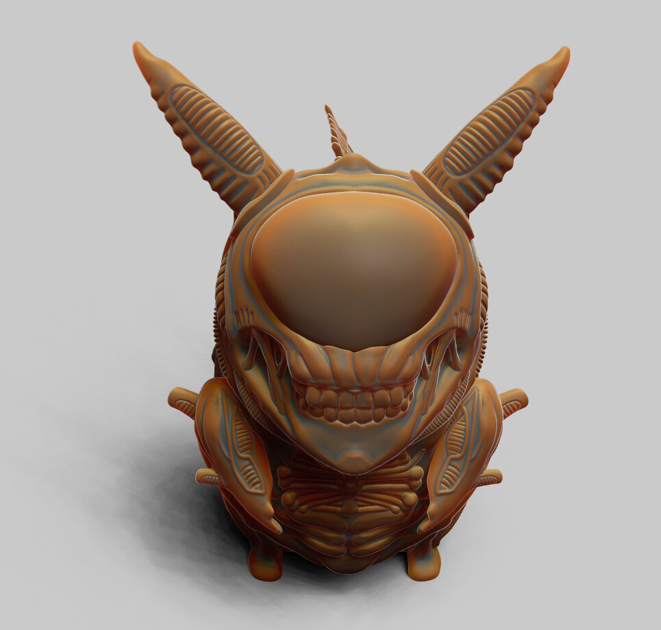 Jitendra Singh - Alien Xenomorph Pikachu