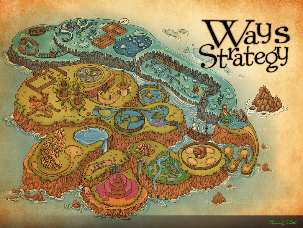 ArtStation - Map for game