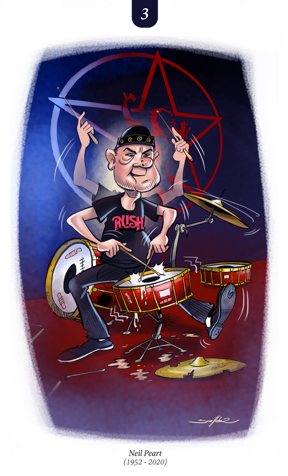 Rodrigo Boettcher - Illustrations - IN MEMORIAM