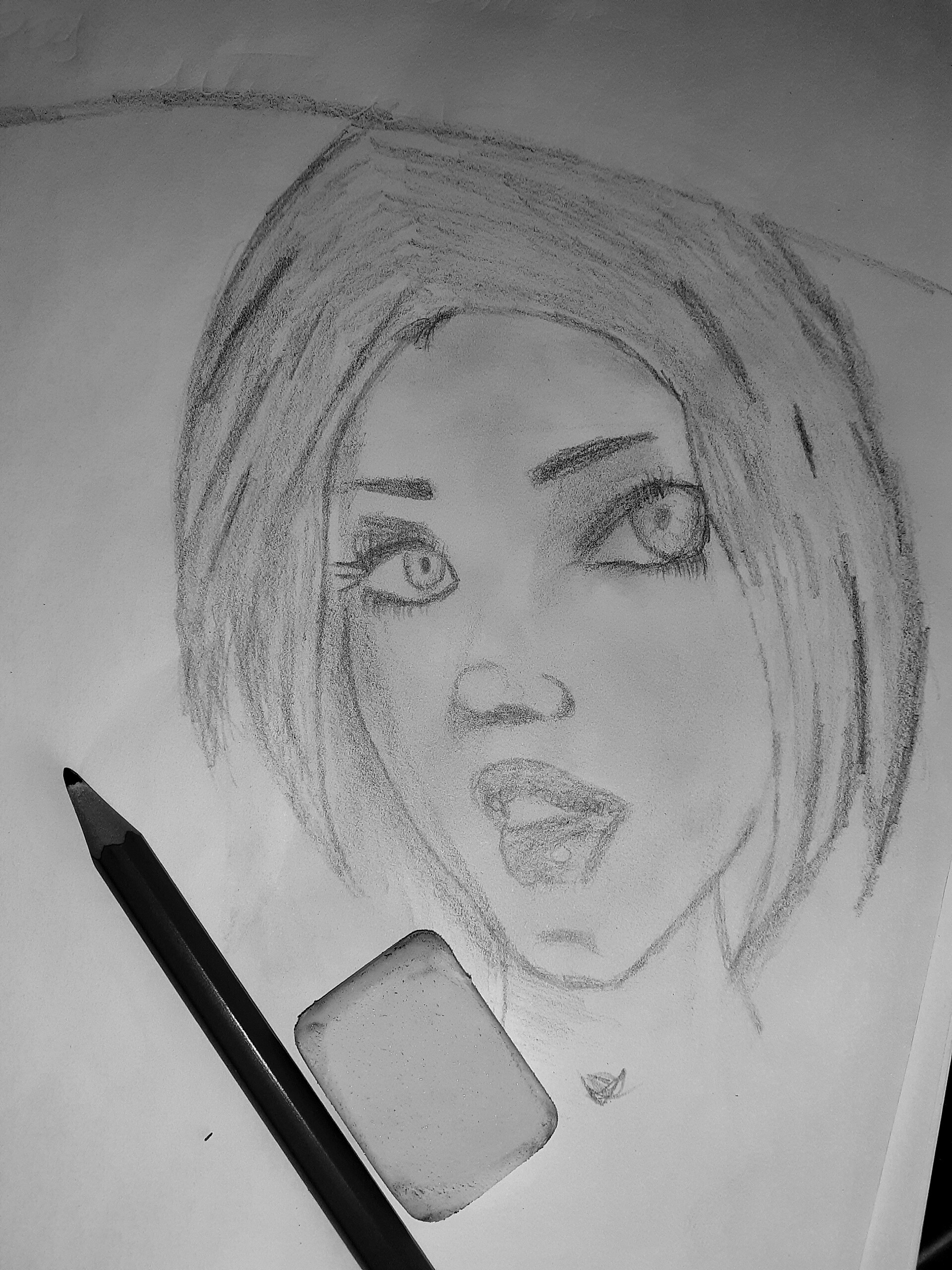 ArtStation - Girl Drawing