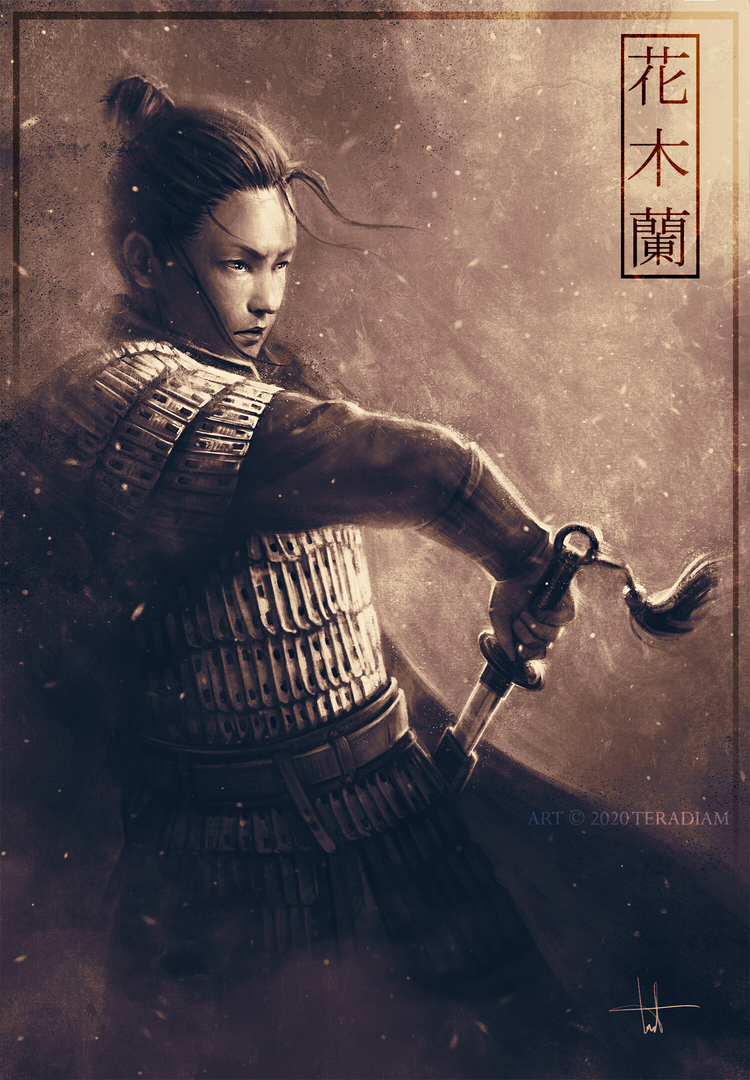 ArtStation - Hua Mulan