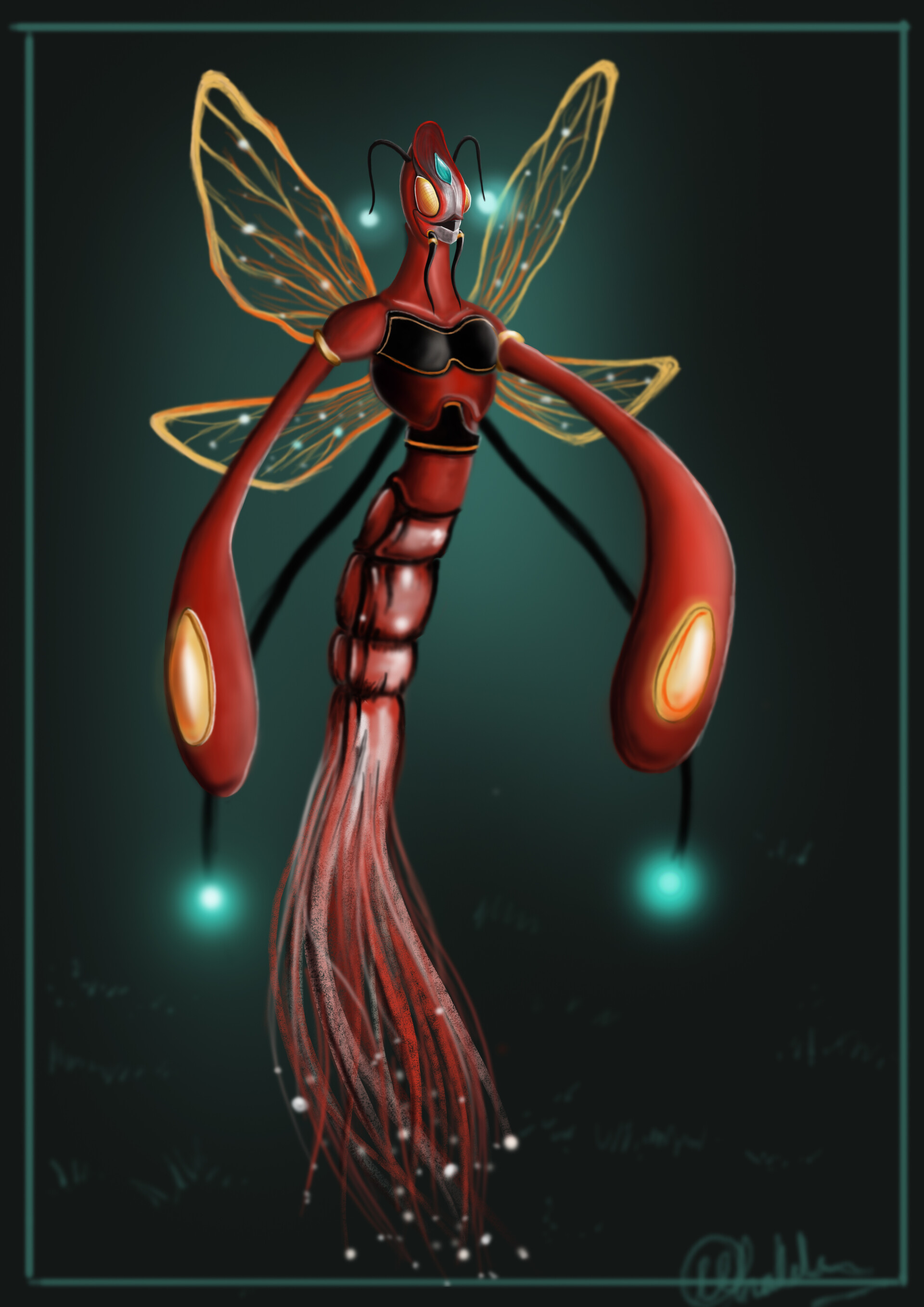 ArtStation - Mixed up female alien character