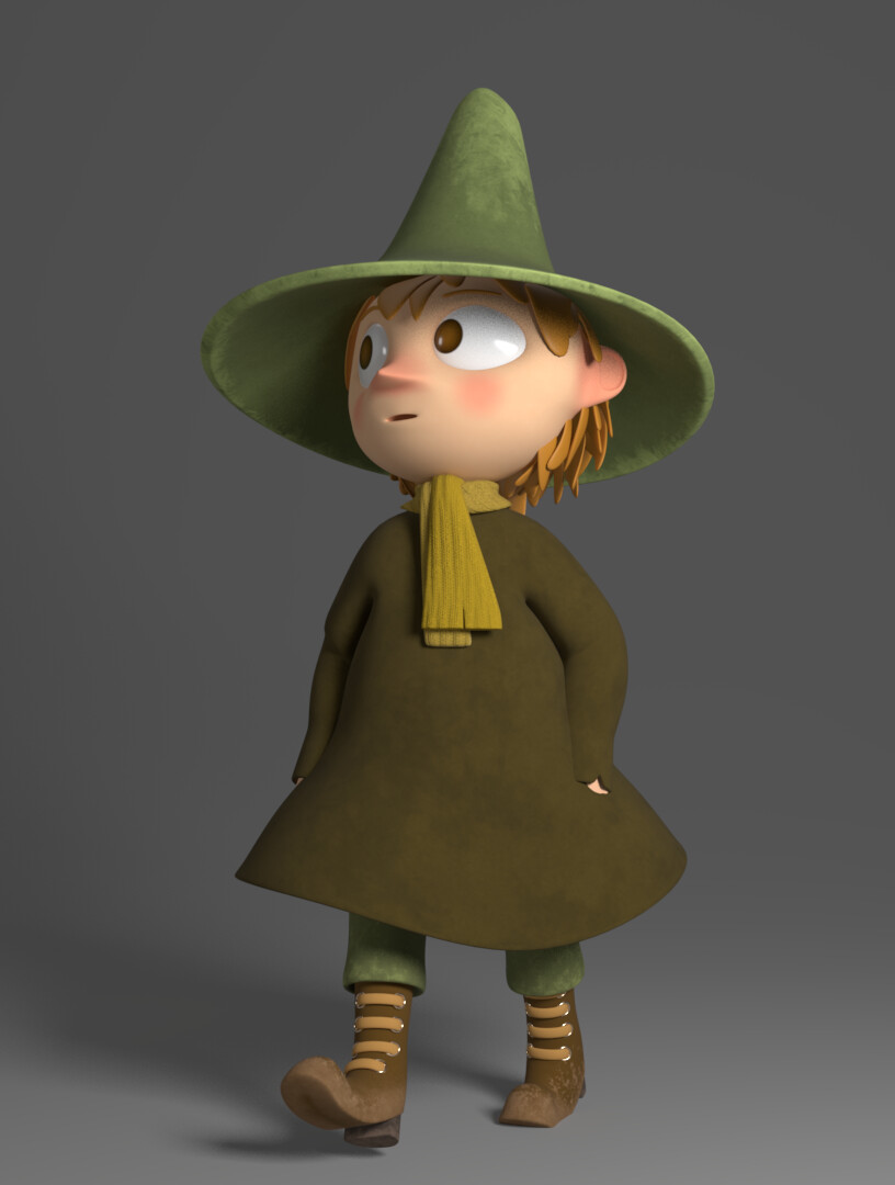 Roman Karoly - Snufkin 3D Recreation