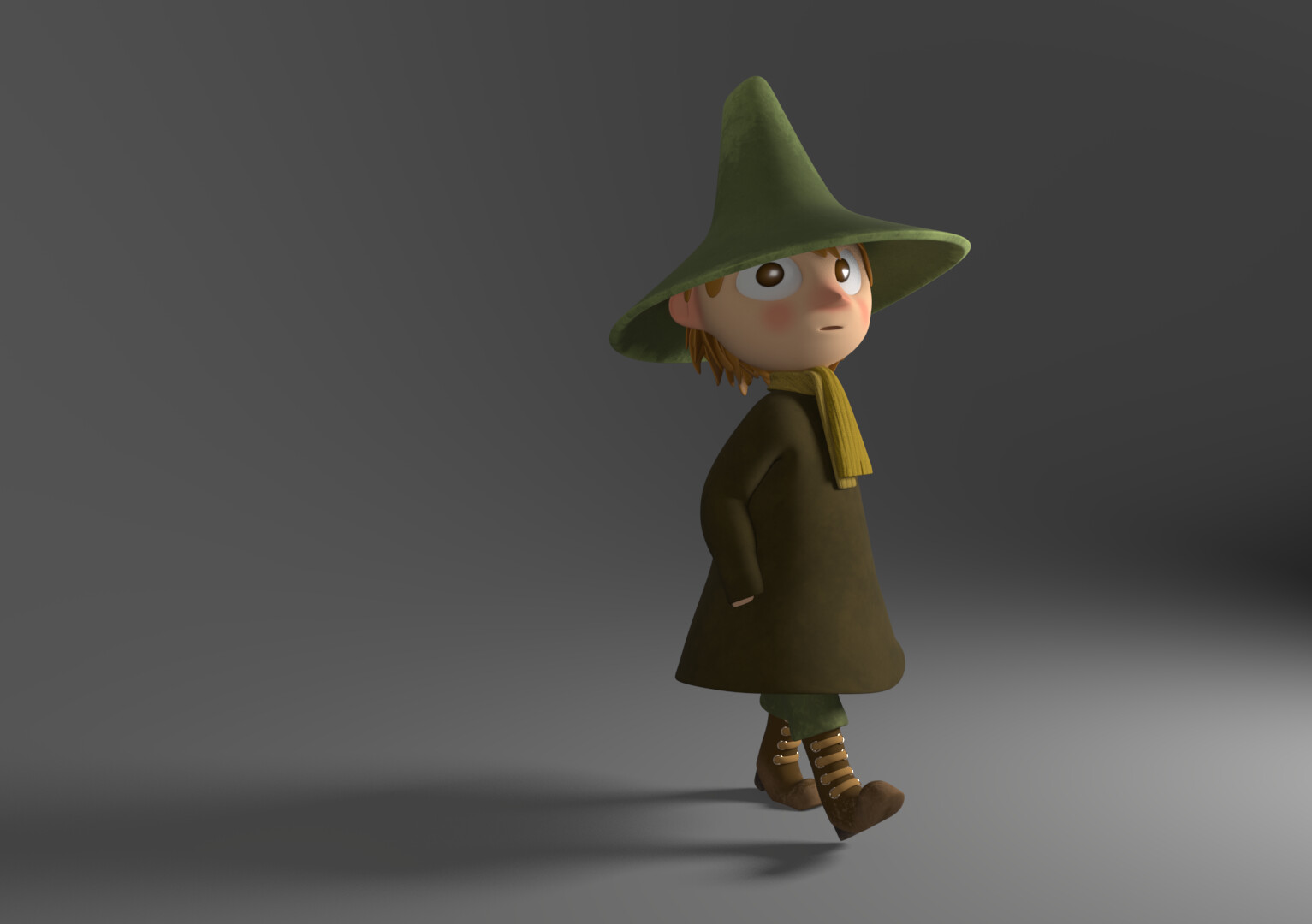 Roman Karoly - Snufkin 3D Recreation