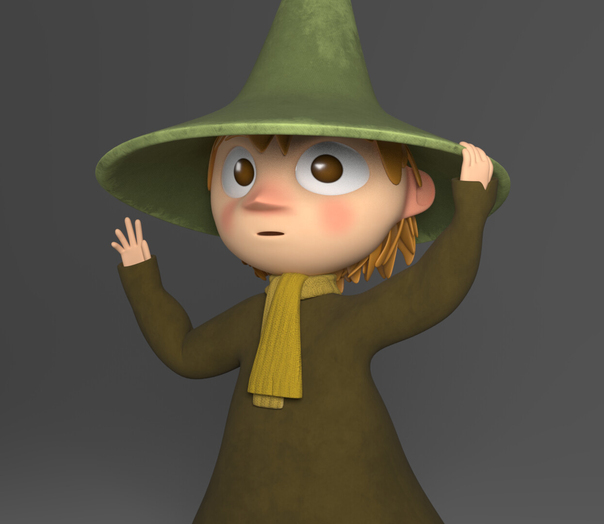 Roman Karoly - Snufkin 3D Recreation
