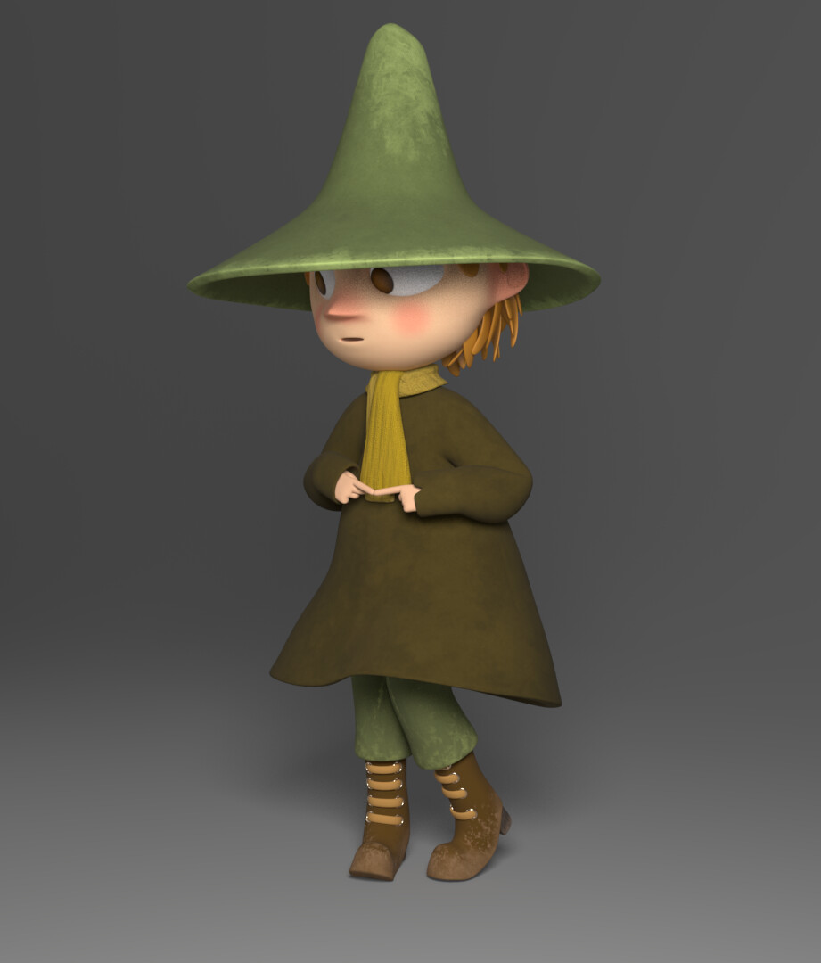 Roman Karoly - Snufkin 3D Recreation
