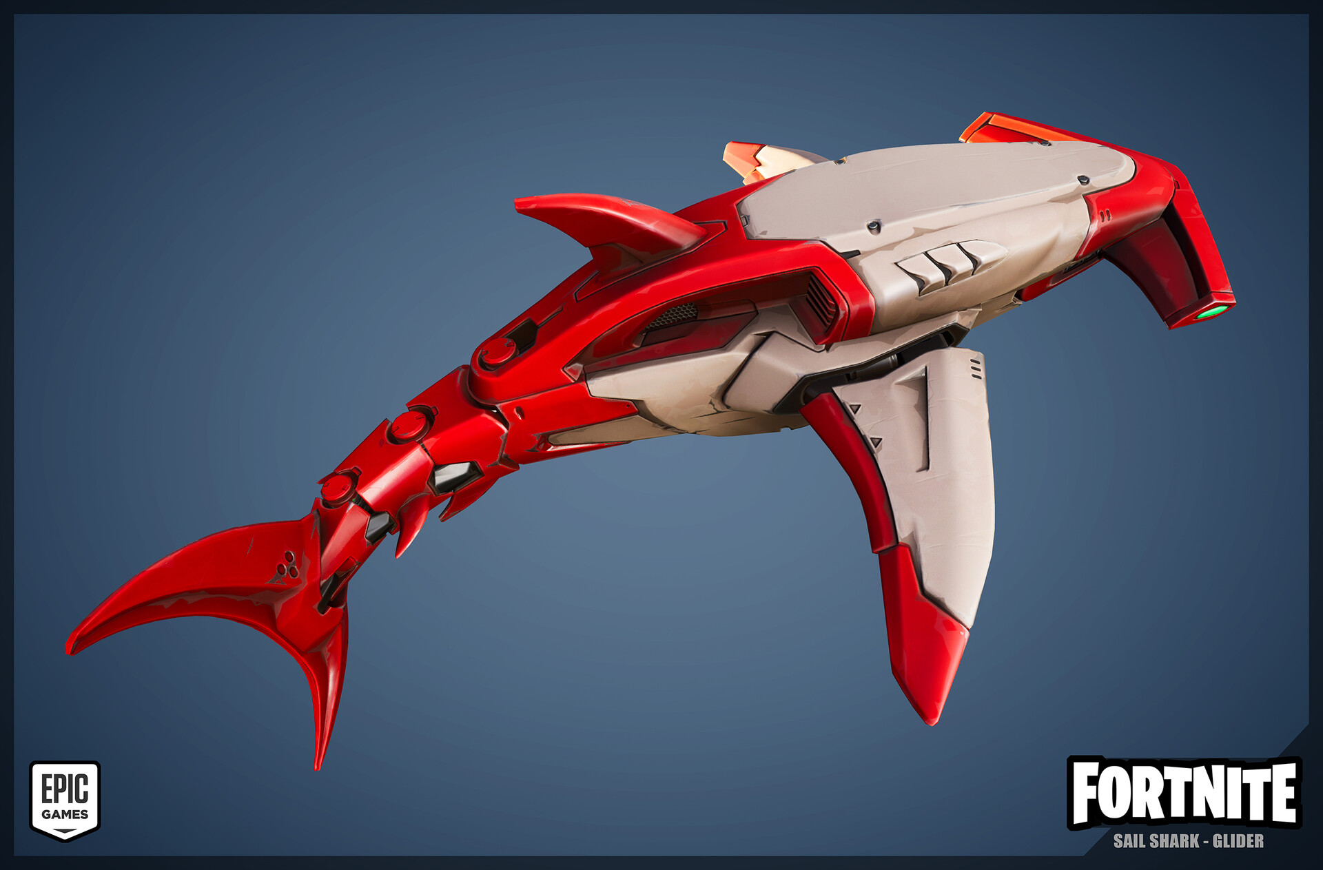 Aaron de Leon - Fortnite Glider - Sail Shark