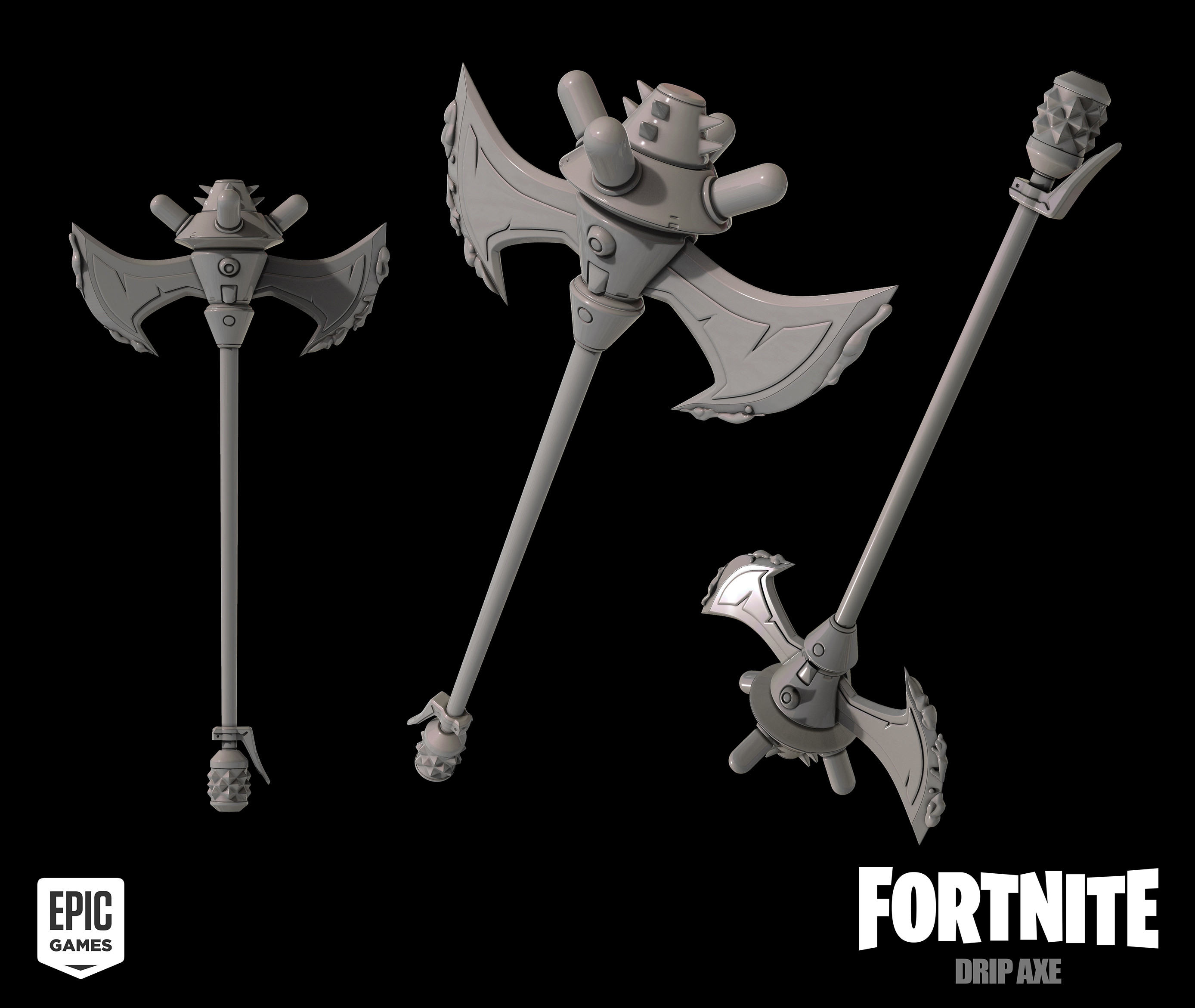 how to draw fortnite pickaxes