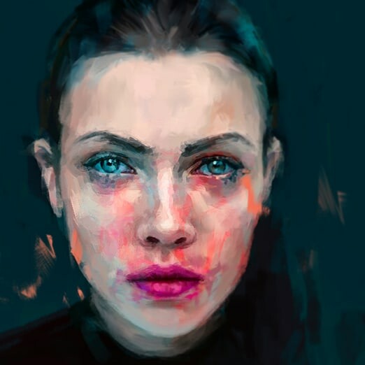 ArtStation - Cheekbones high and fashionable