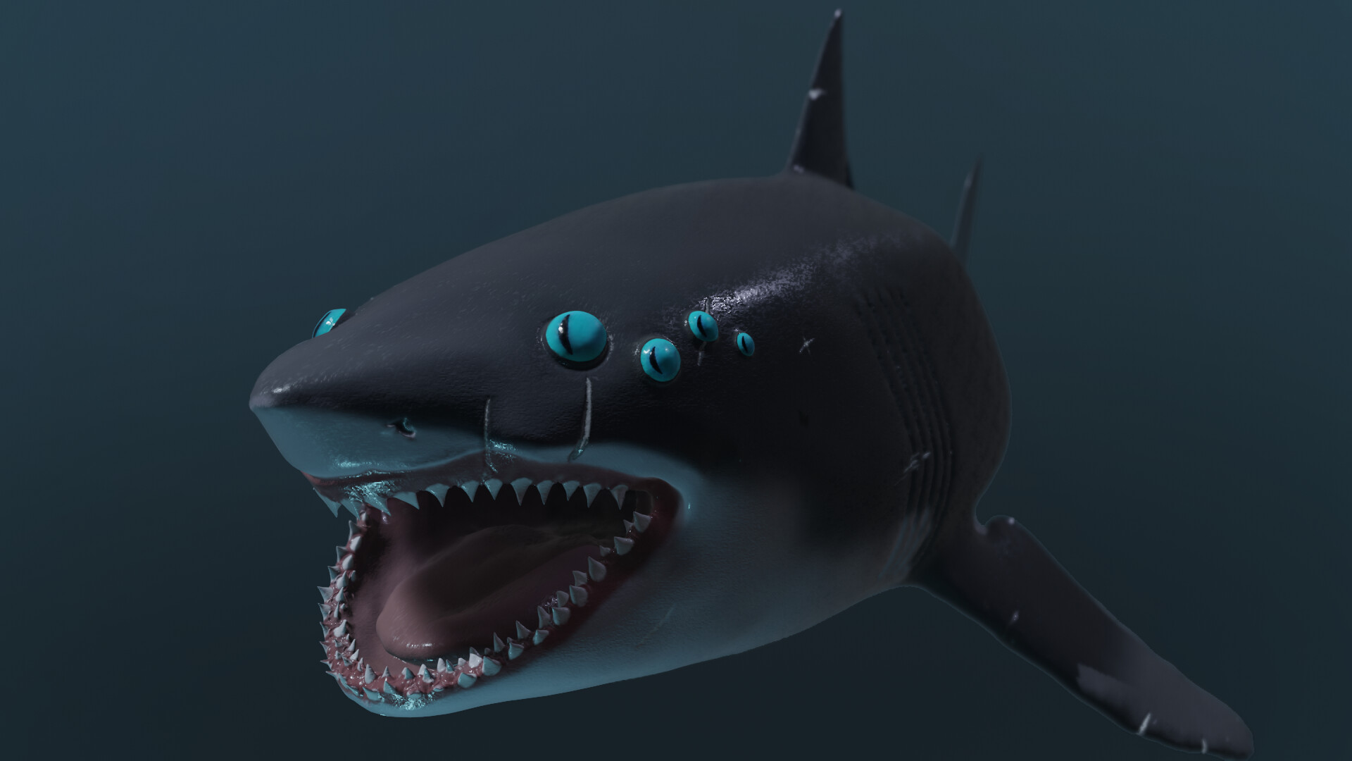 ArtStation - Mutant Megalodon