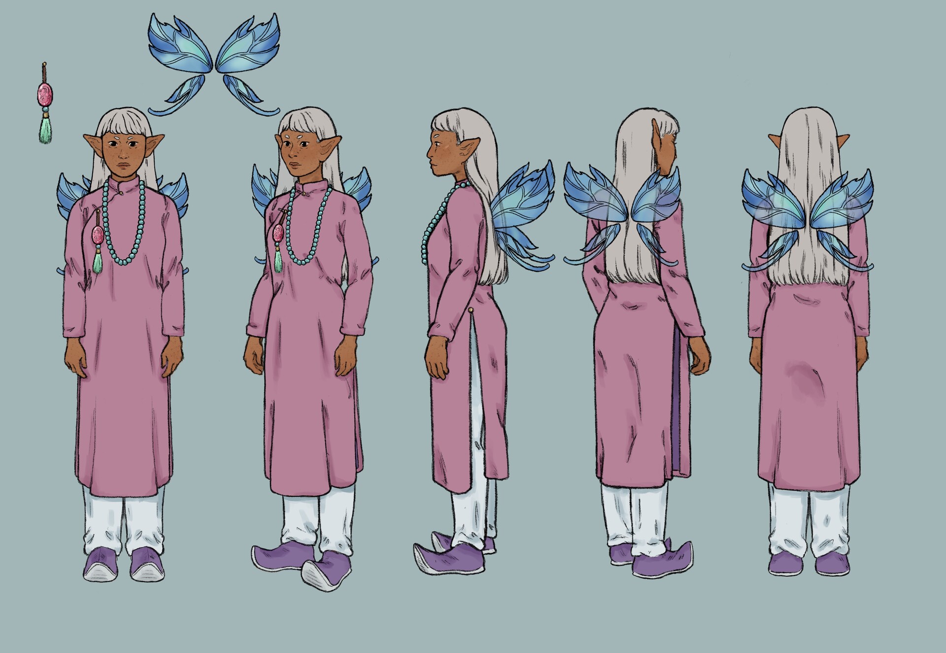 ArtStation - Character Sheet - Eva