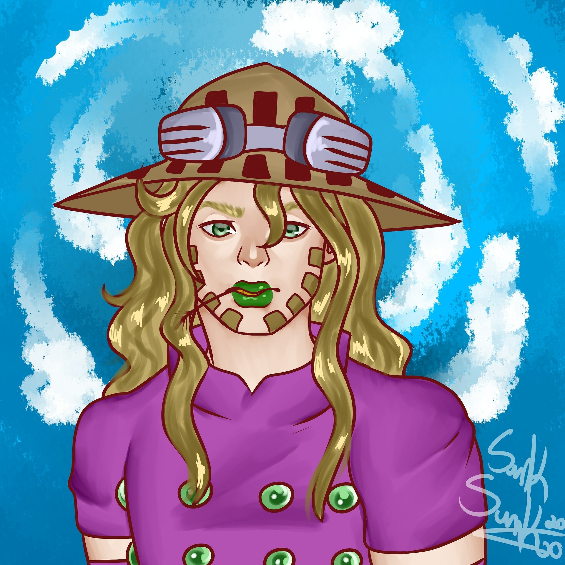 ArtStation - Gyro Zeppeli