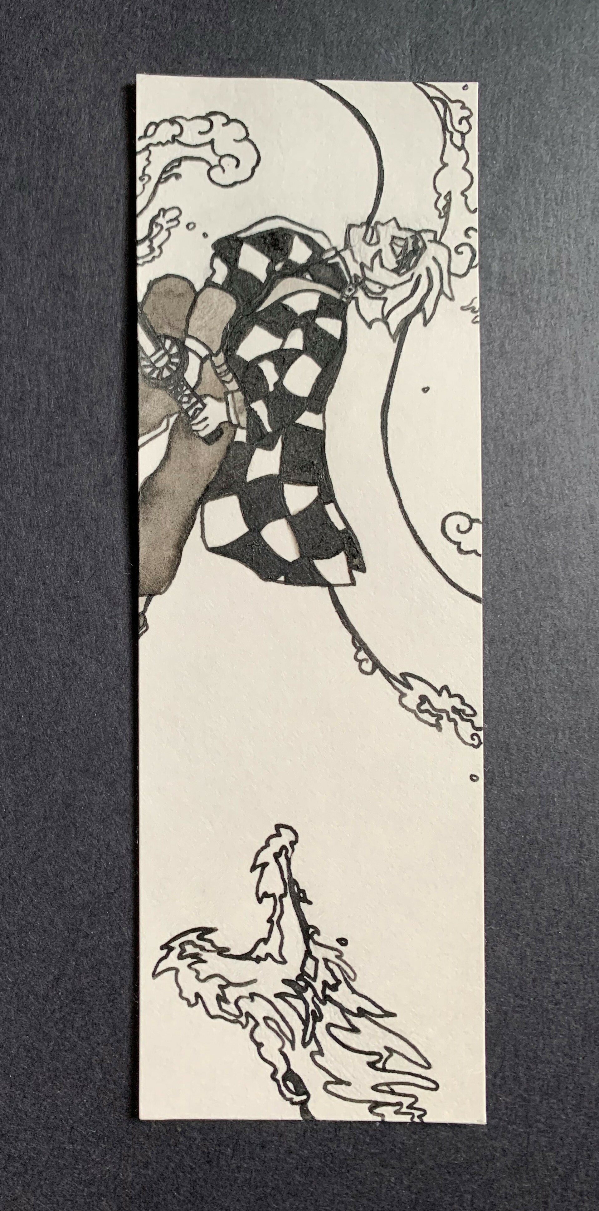 M Fossan - Demon Slayer: Kimetsu no Yaiba Bookmark