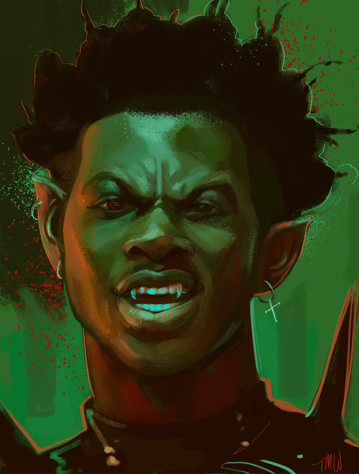 Tyler Wakefield - Lil Nas X - Rodeo Fanart (with speedpaint)