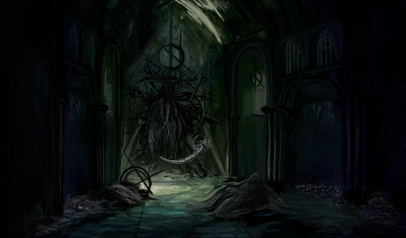 Dillon L - Demons Soul's Sixth Archstone - The Shaded Fortress