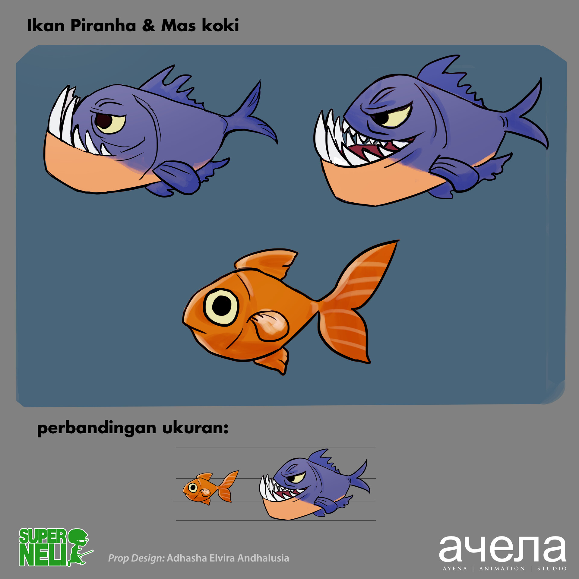 Adhasha Andhalusia - Super Neli: 2D Arts