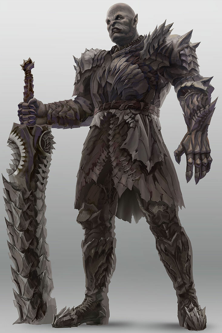 ArtStation - Orc warrior