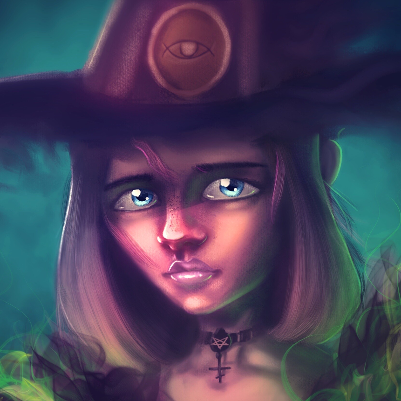 ArtStation - Witch portrait