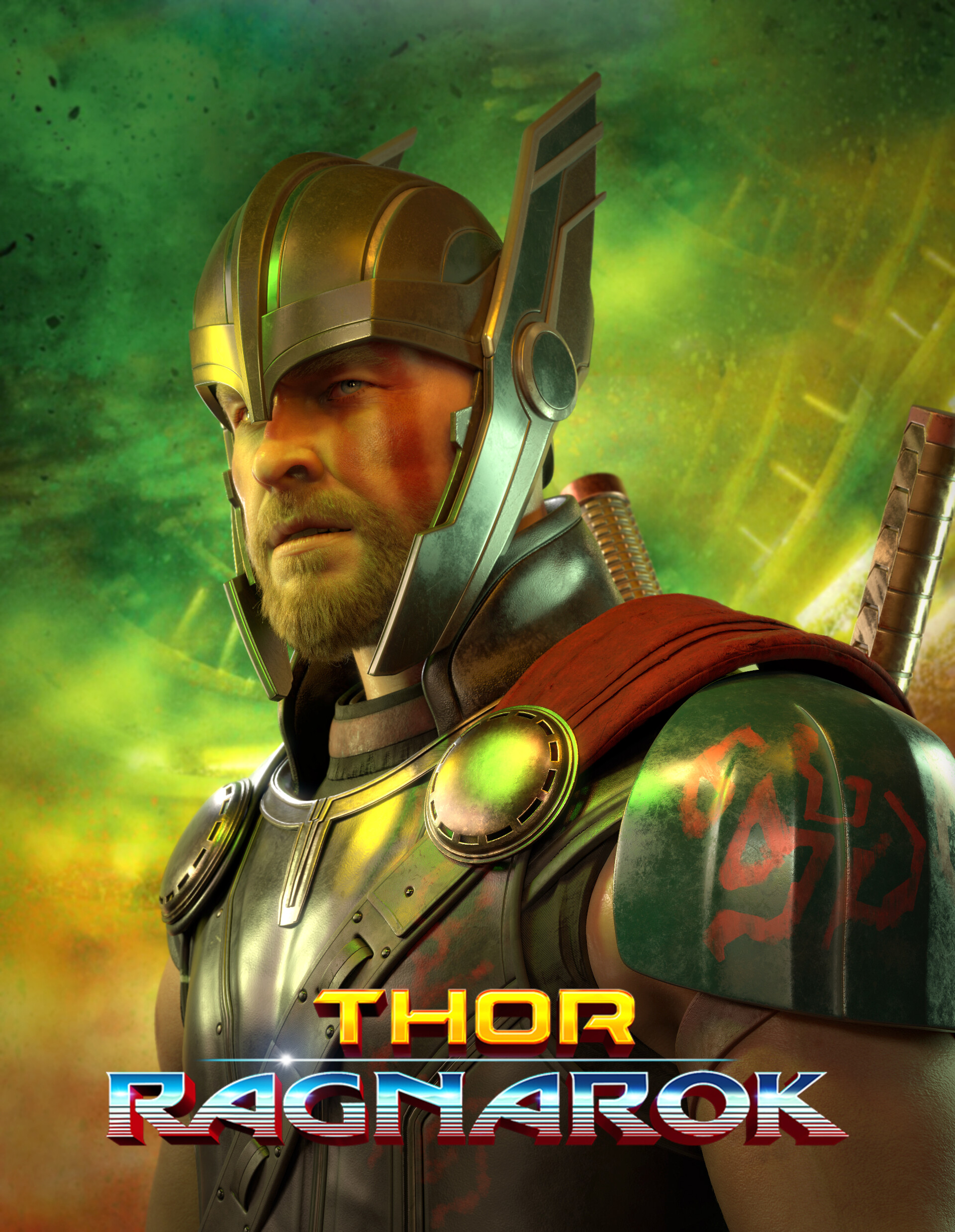ArtStation - Thor : Ragnarok 3D fanArt