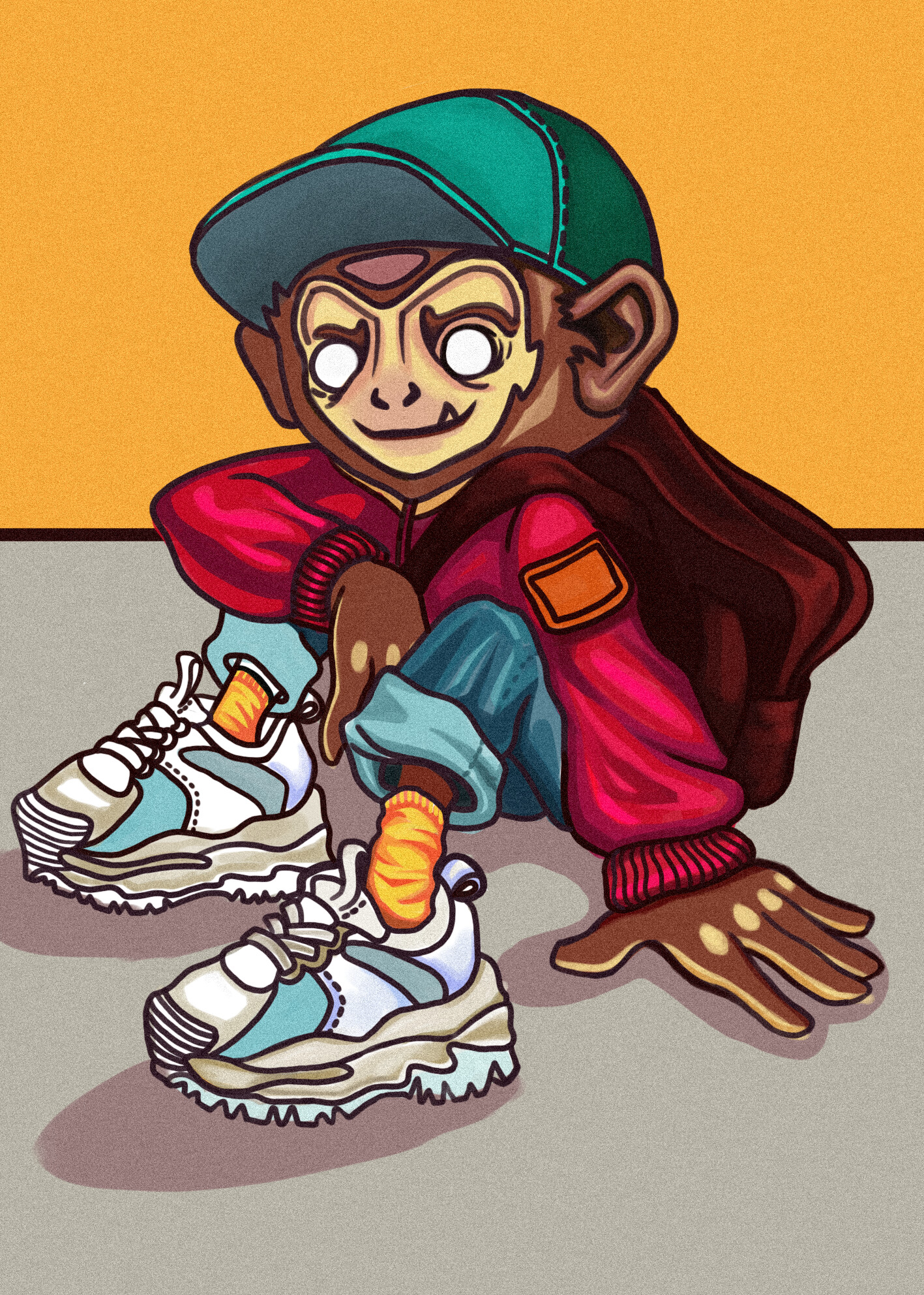 ArtStation - Monkey boy