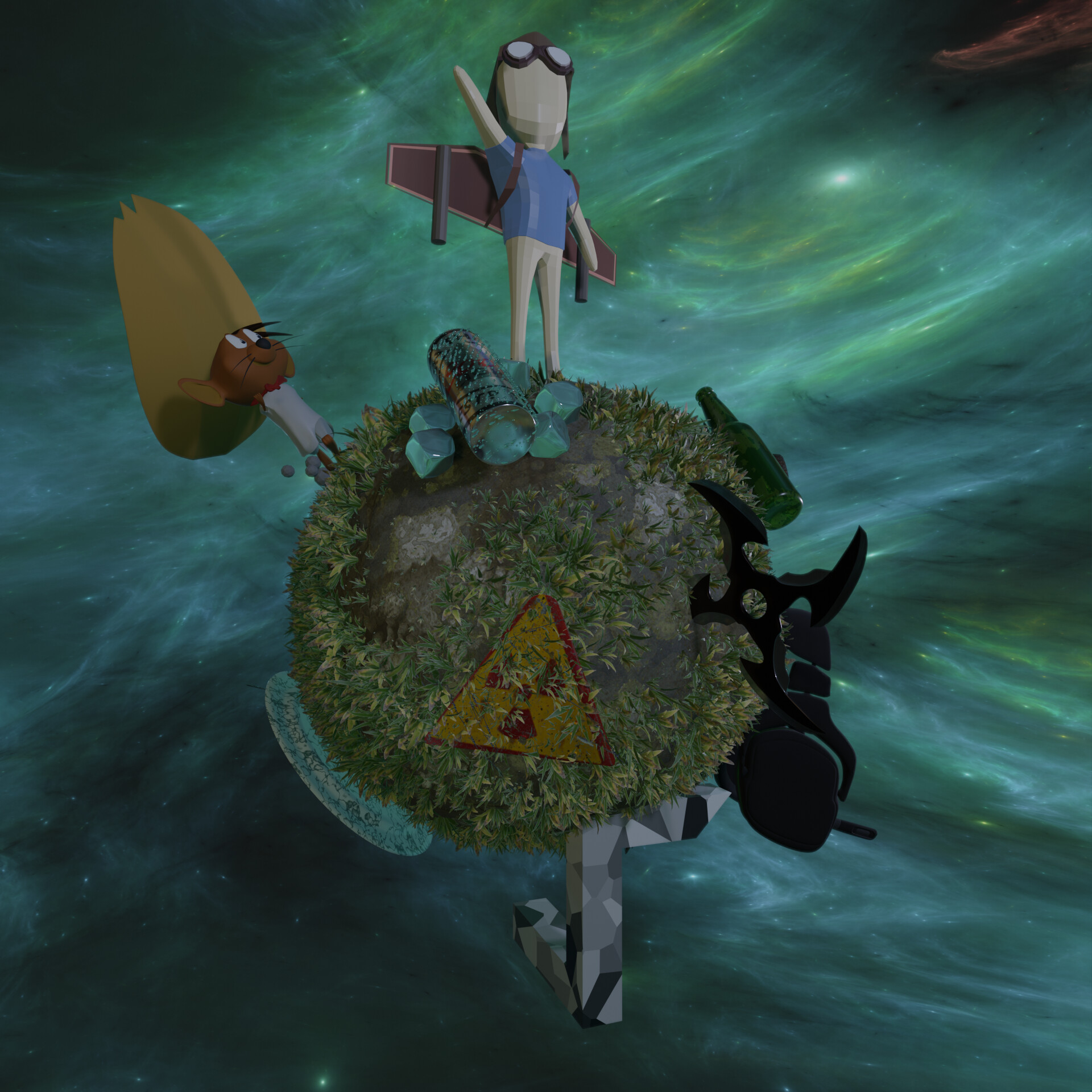 ArtStation - 30. Little Planet