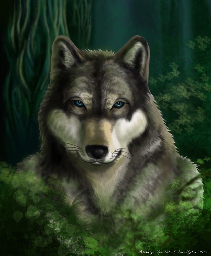 ArtStation - Grey Wolf
