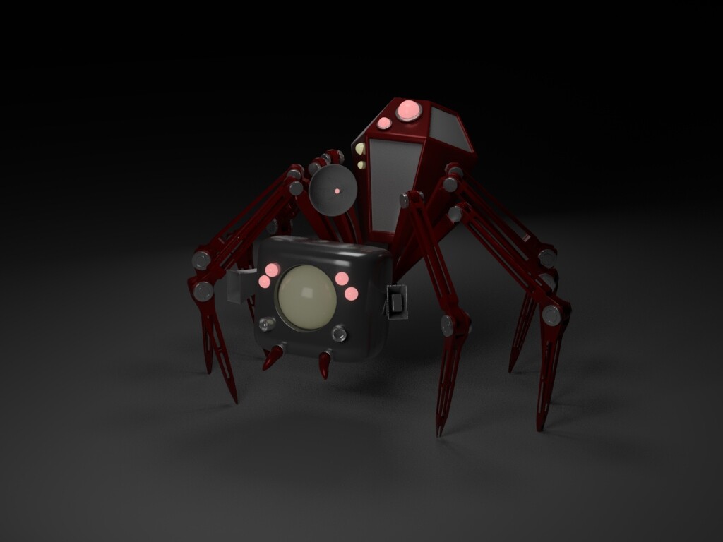 ArtStation - Robo spider