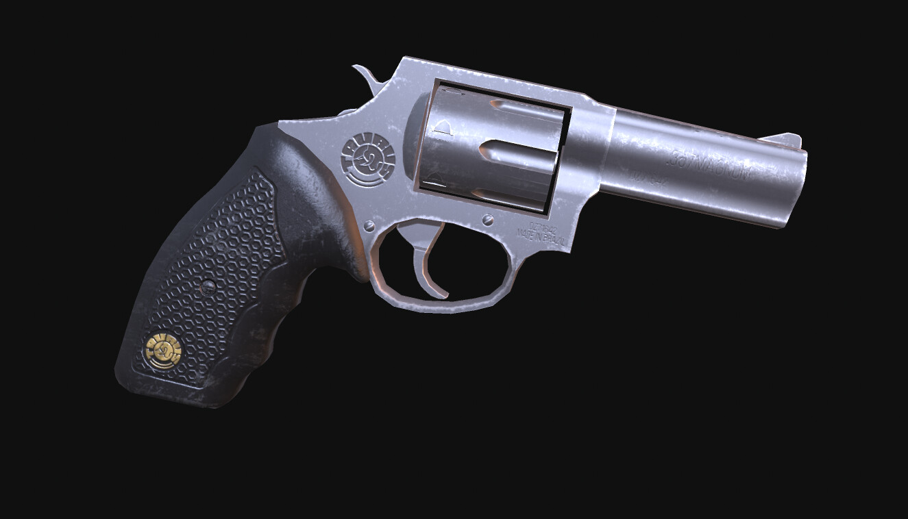 ArtStation - Revolver_38_realista