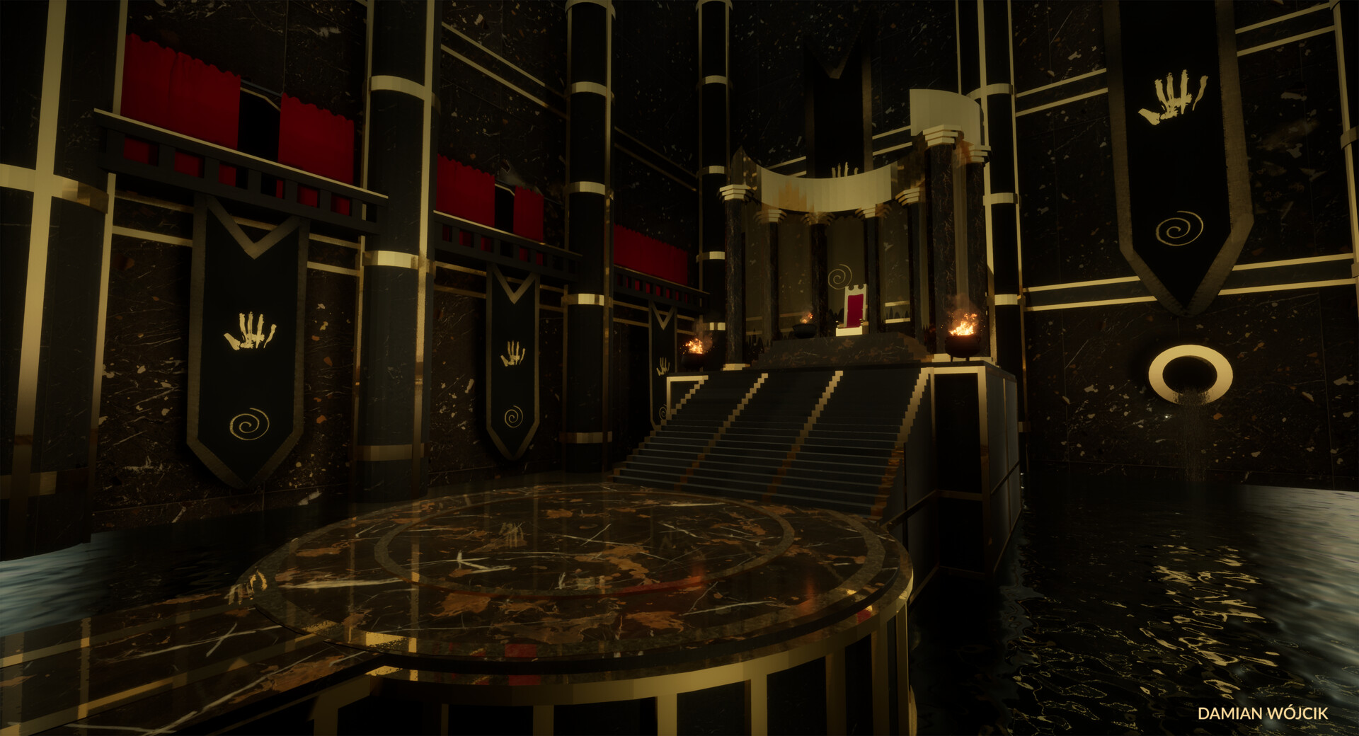 ArtStation - Throne Room