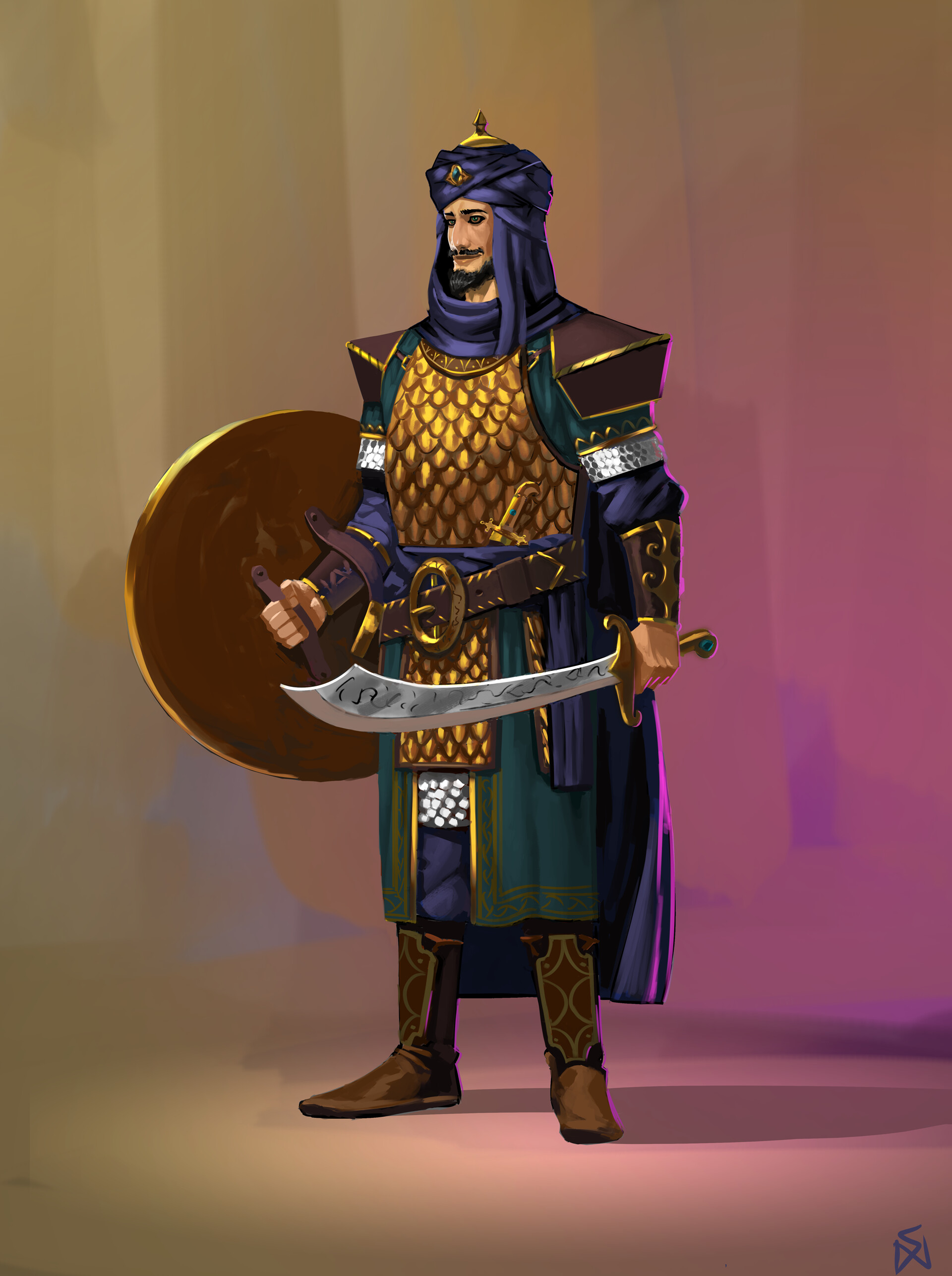 ArtStation - Saracen Prince