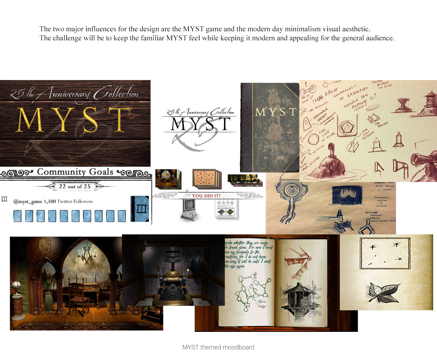 Iuliana U - The MYST Documentary Logo Design Process