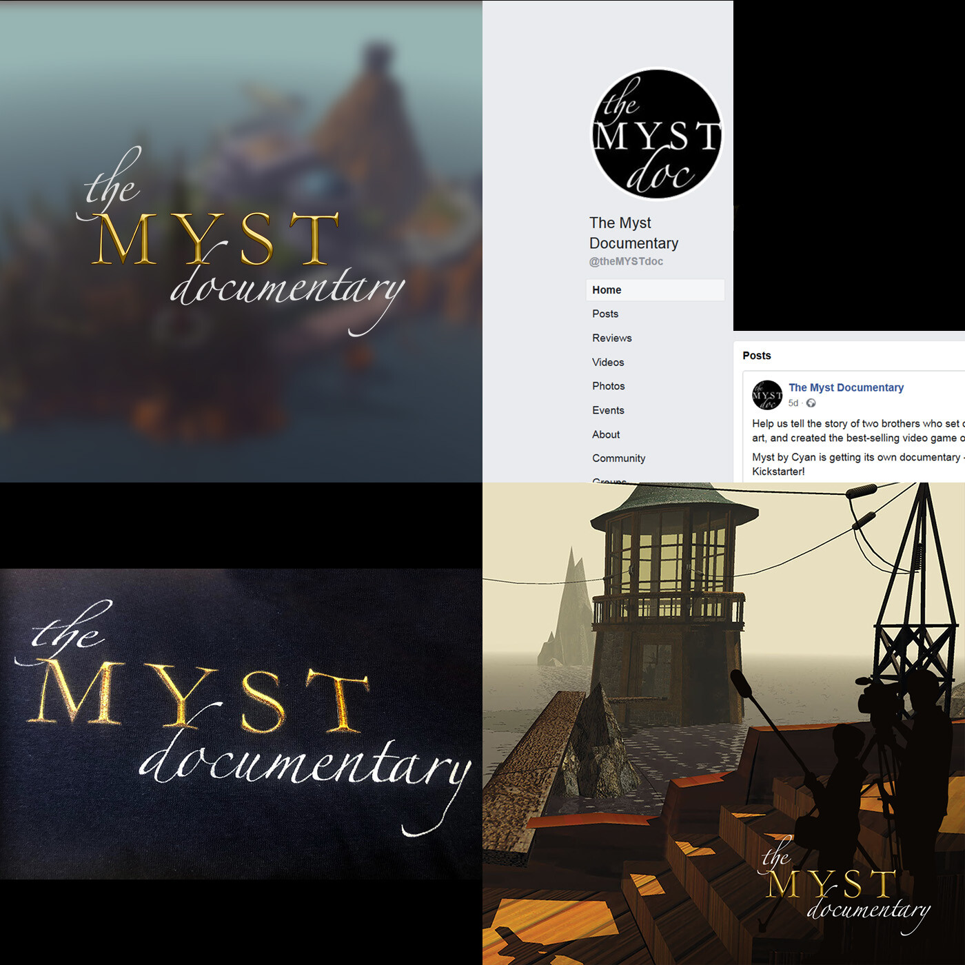 Iuliana U - The MYST Documentary Logo Design Process