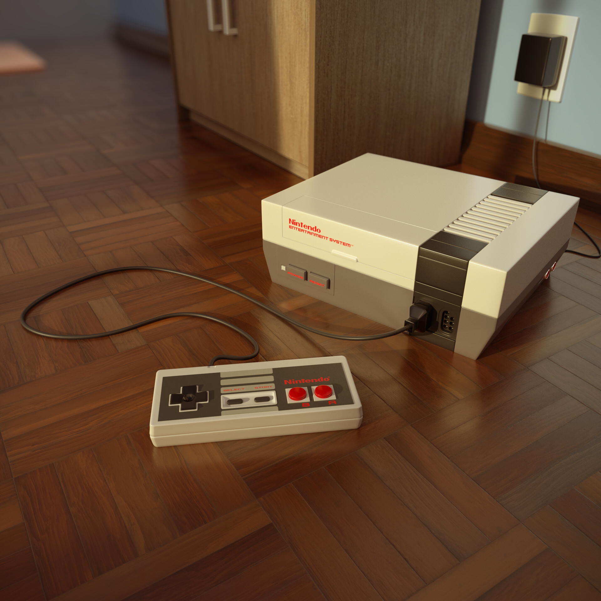 ArtStation - Pokemon RED Player's room