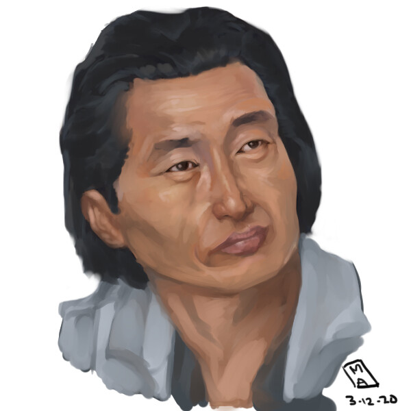 Michael Athey - Random Portraits from 2020