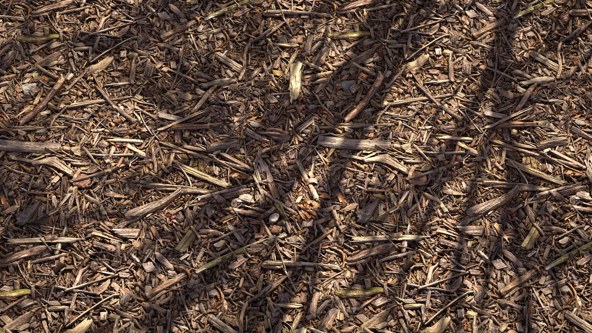 3D Scanned Textures - 2 Free Bark Mulch Materials | Photoscanned