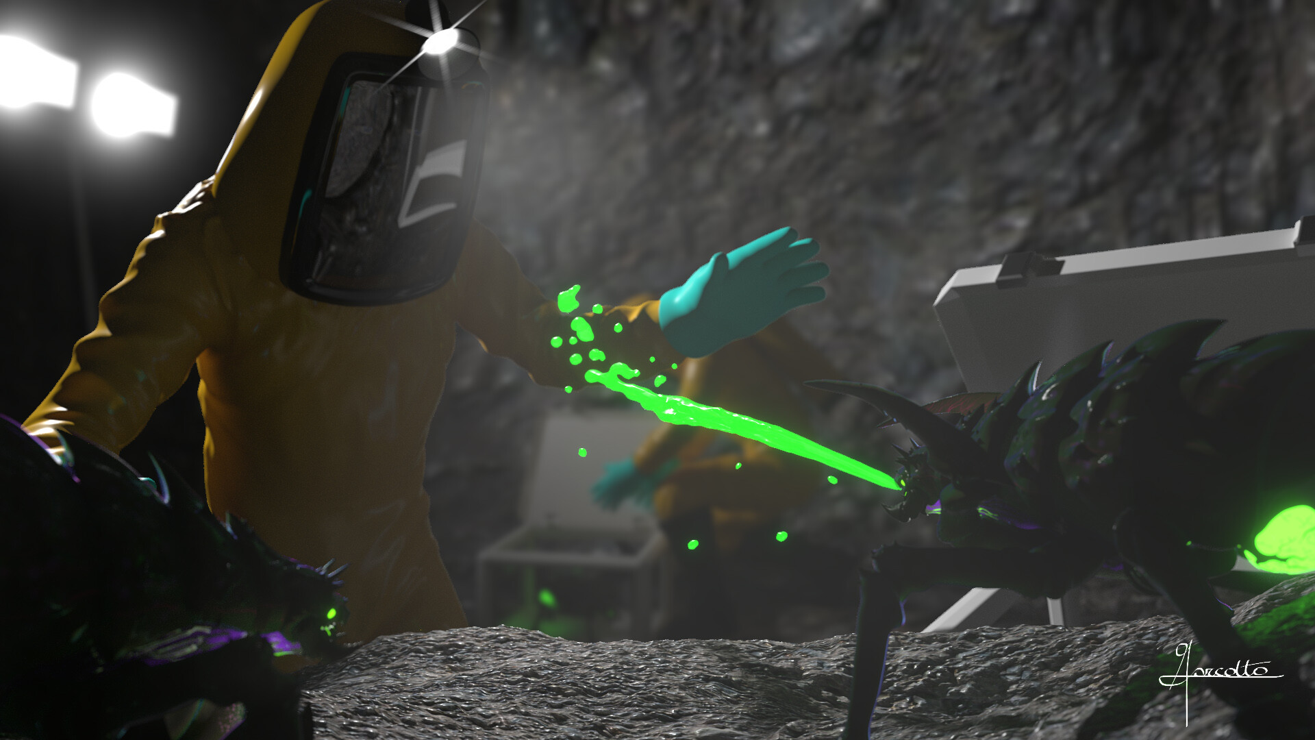 ArtStation - Forgotten cave