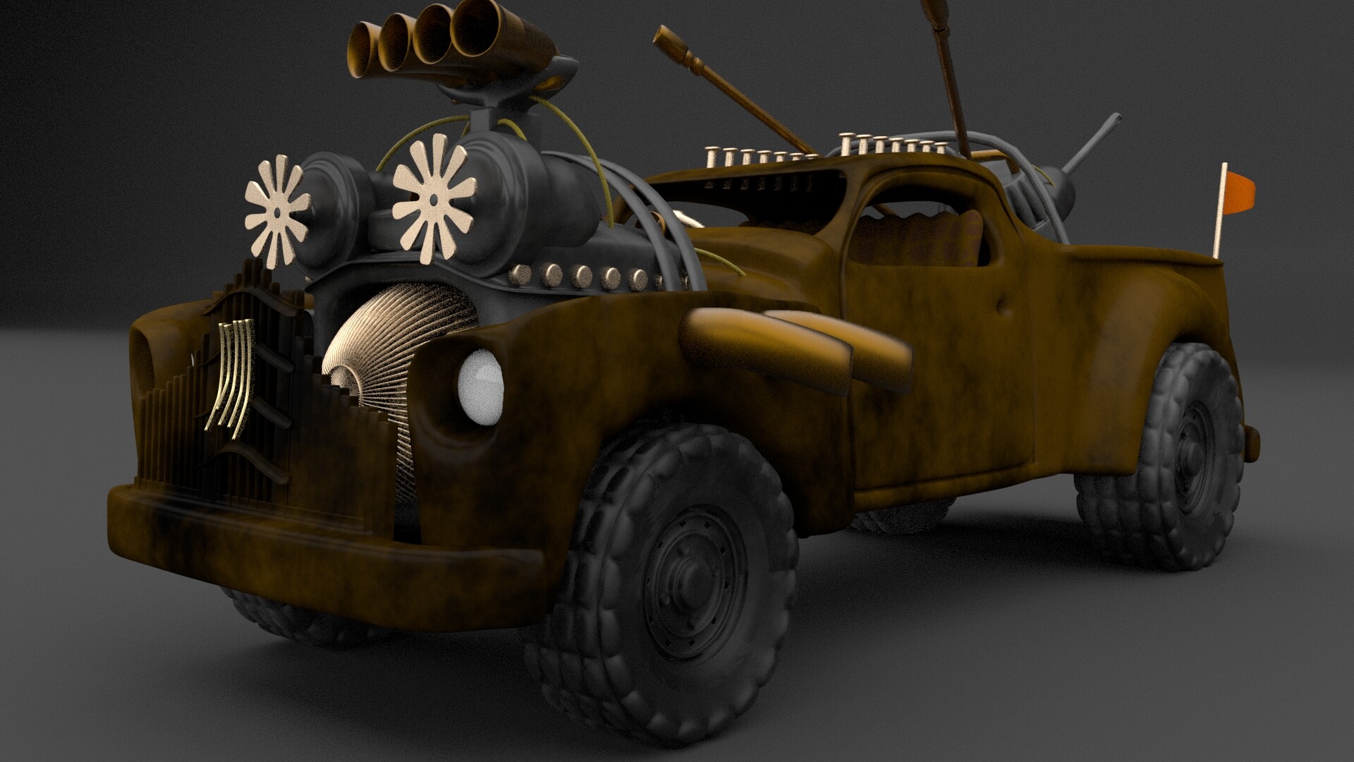 ArtStation - Mad car