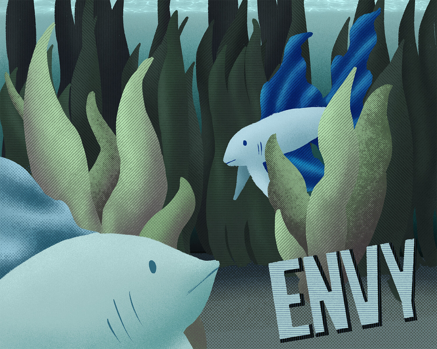 ArtStation - 7 Deadly Sins: Ocean Creatures