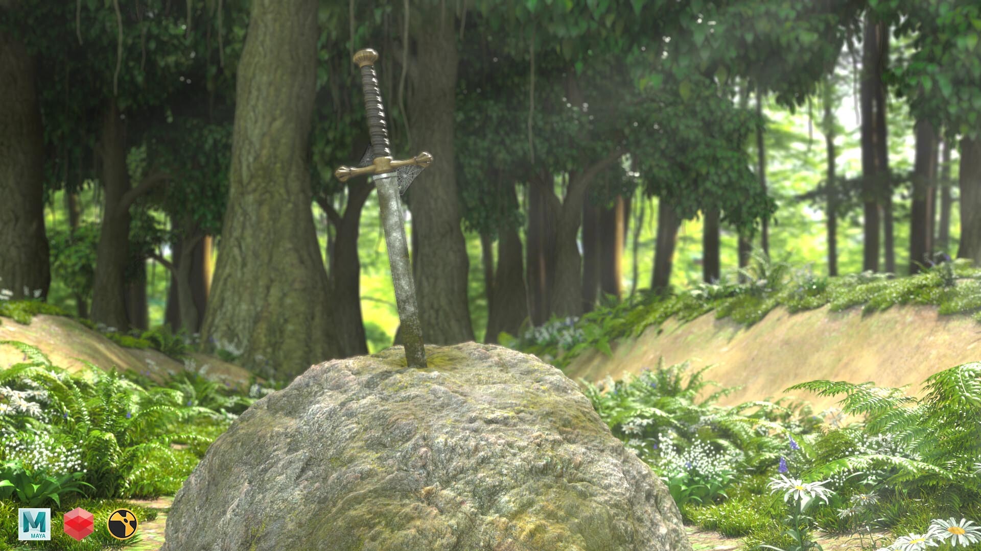 ArtStation - Sword In The Stone