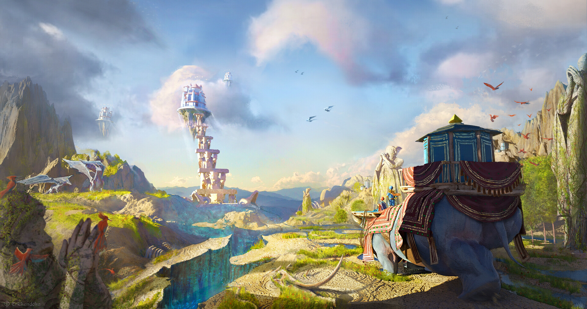 ArtStation - Atomhawk - 𝗧𝗵𝗲 𝗔𝗱𝘃𝗲𝗻𝘁𝘂𝗿𝗲 𝗕𝗲𝗴𝗶𝗻𝘀 DH - 2020