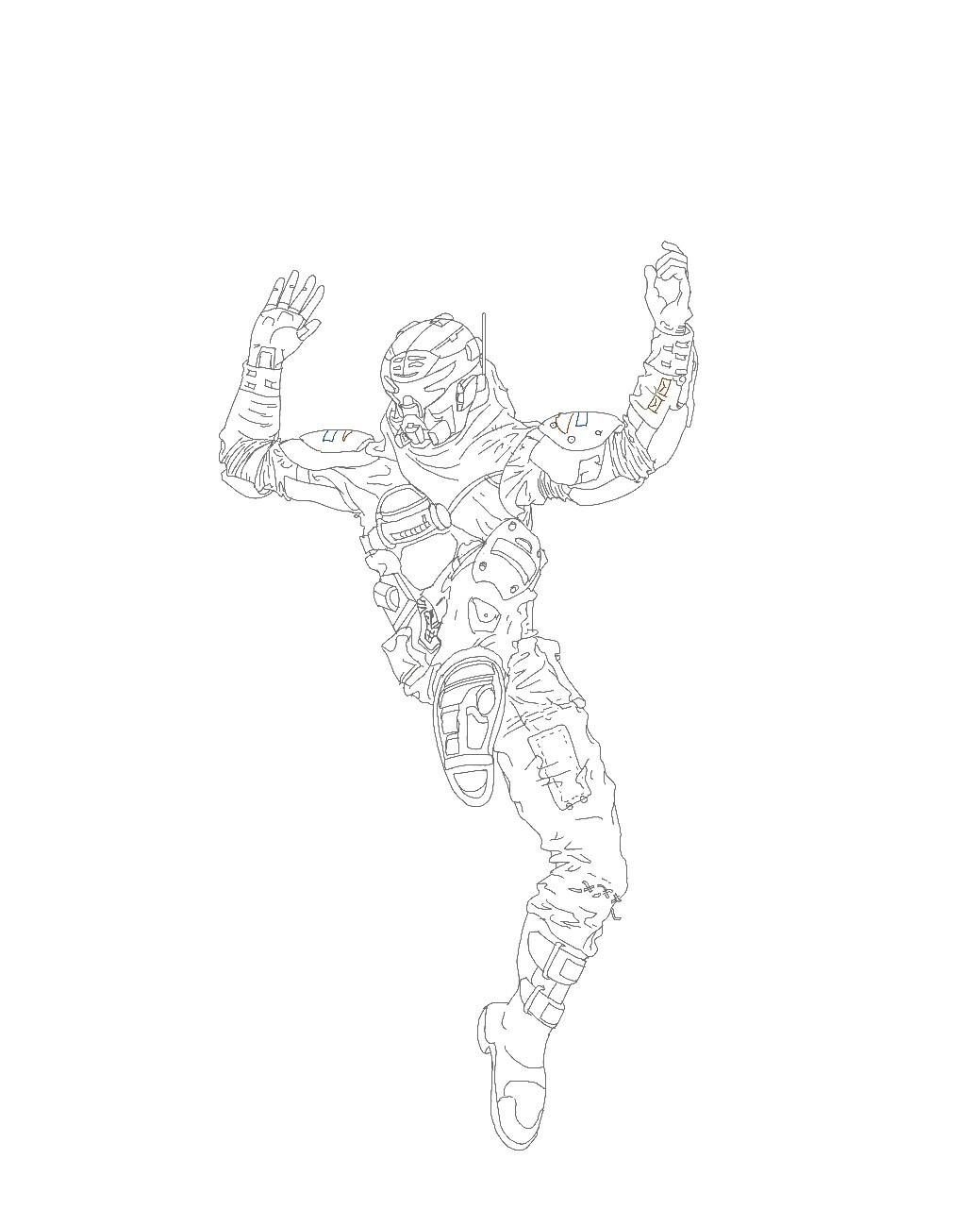 titanfall 2 coloring page