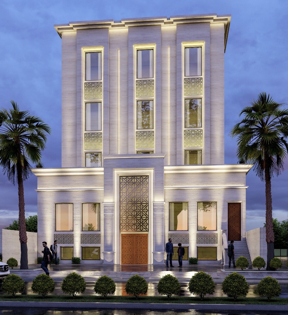 ArtStation - Neo classical facade