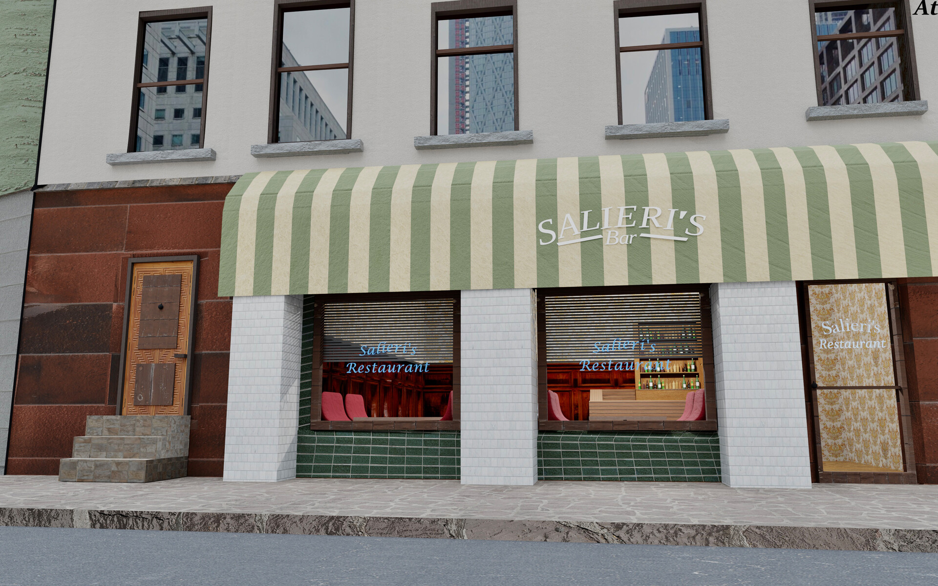 Angelo Trotta - Salieri's Bar - Mafia 1 (Fanart)