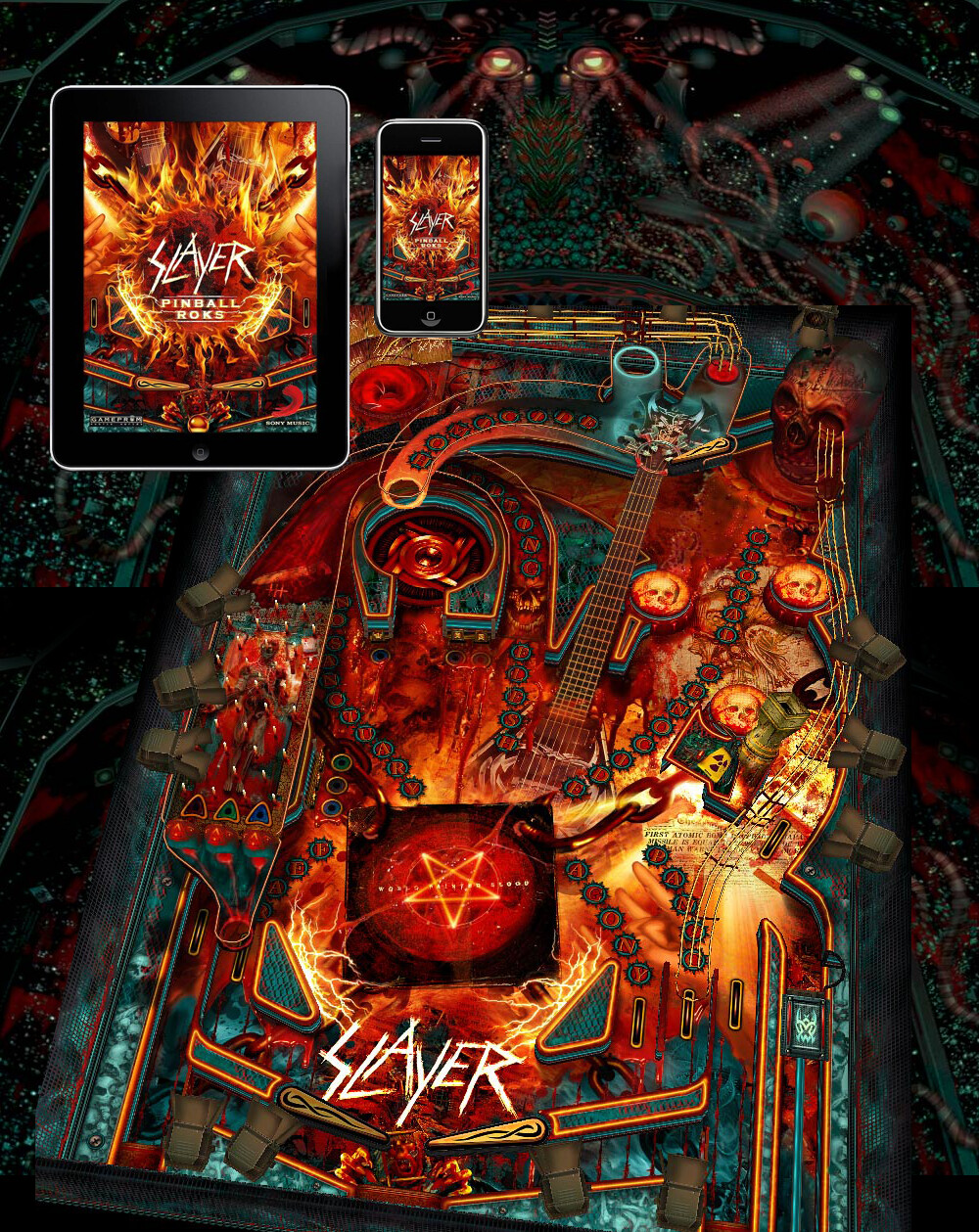 ArtStation - Slayer Pinball